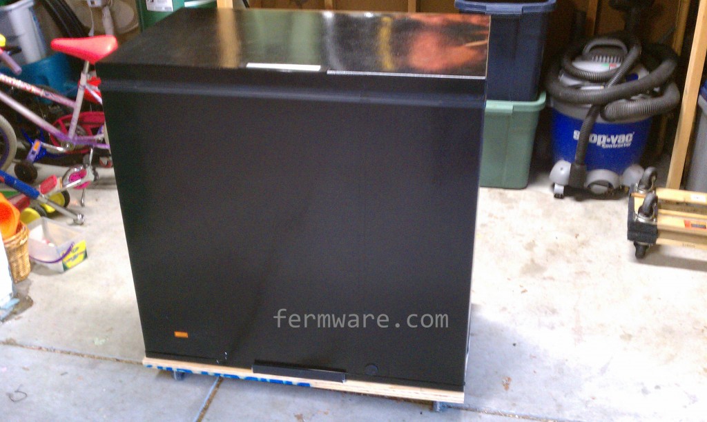 Keezer / Kegerator / Deep Freezer Dolly | fermware.com
